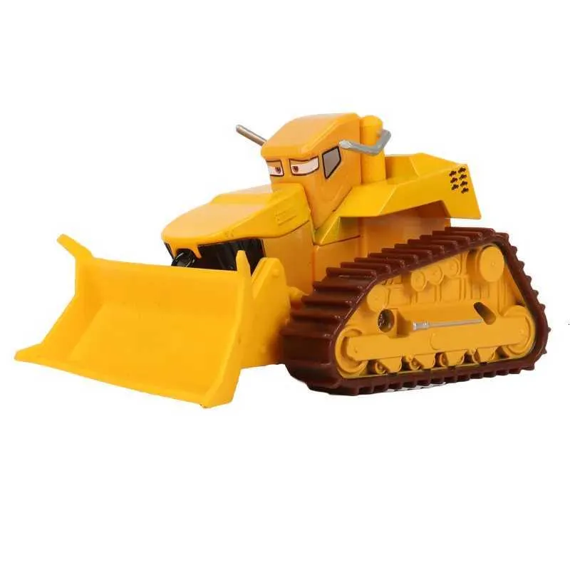 Disney Alloy Pixar Cars Frank bulldozer Bigfoot McQueen Mater 155 ...