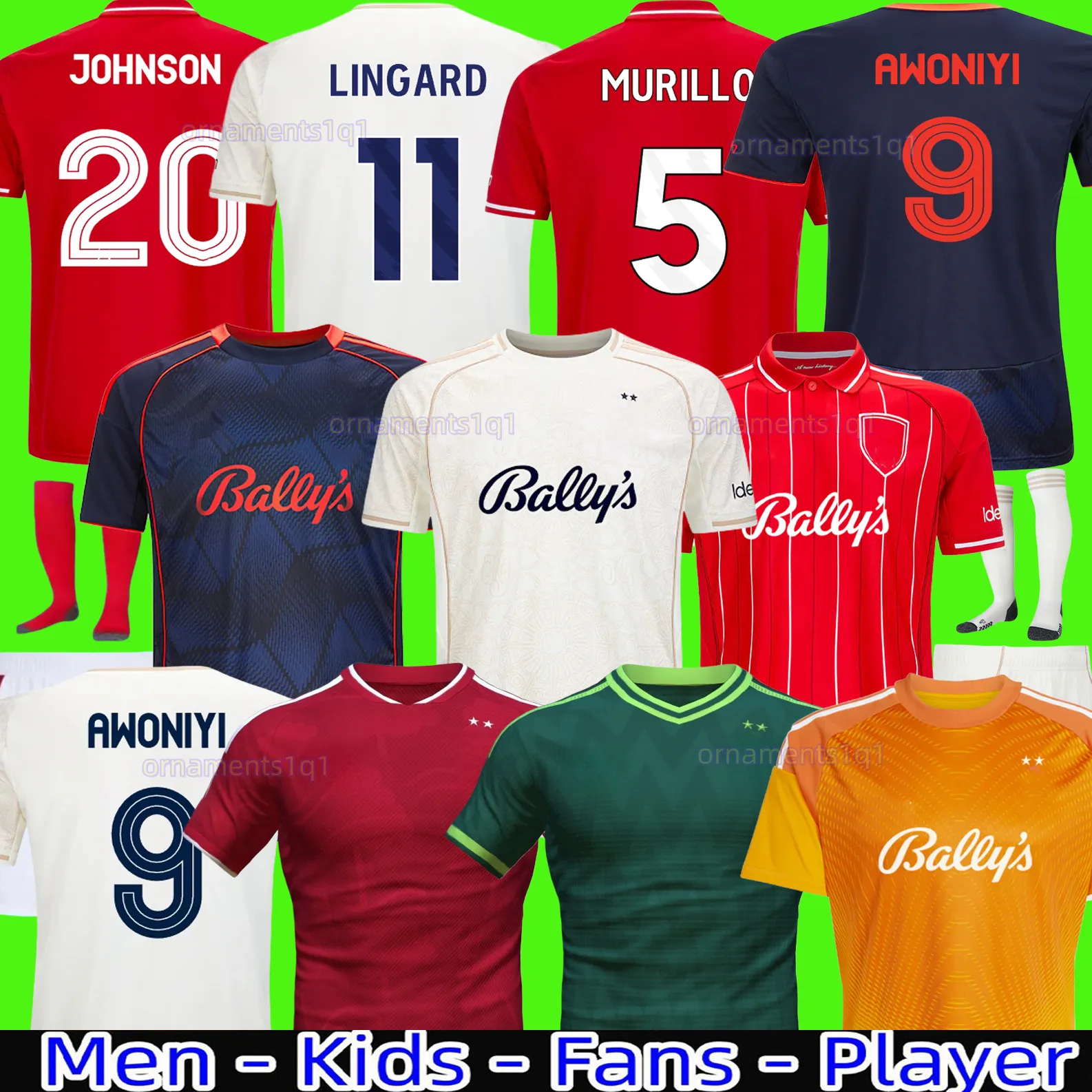 Forest Forest youth soccer shirts 2021-2025 - Featuring AWONIYI, GIBBS ...