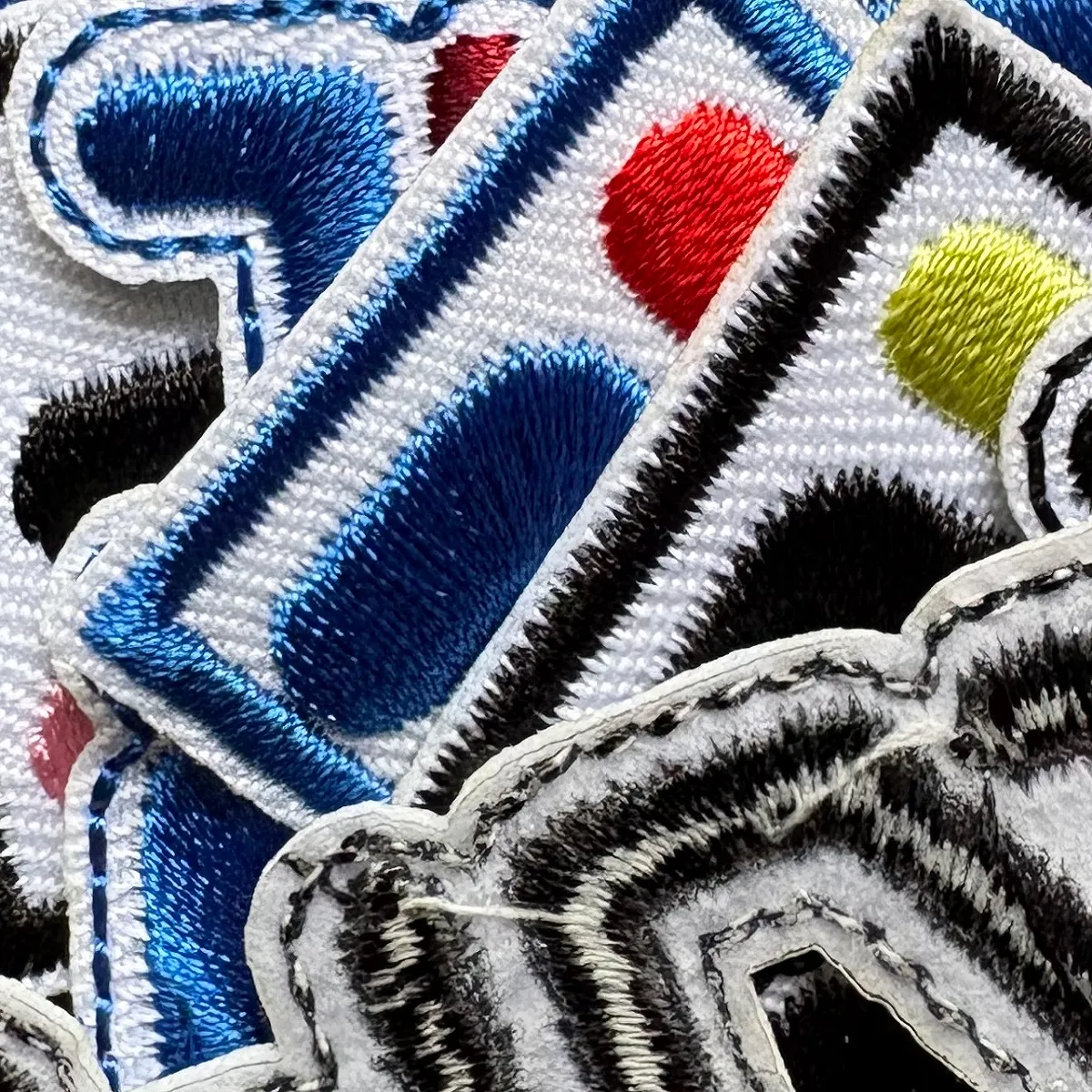 5 Fashion Brand Iron On Iron On Jean Patches For Clothing And ...