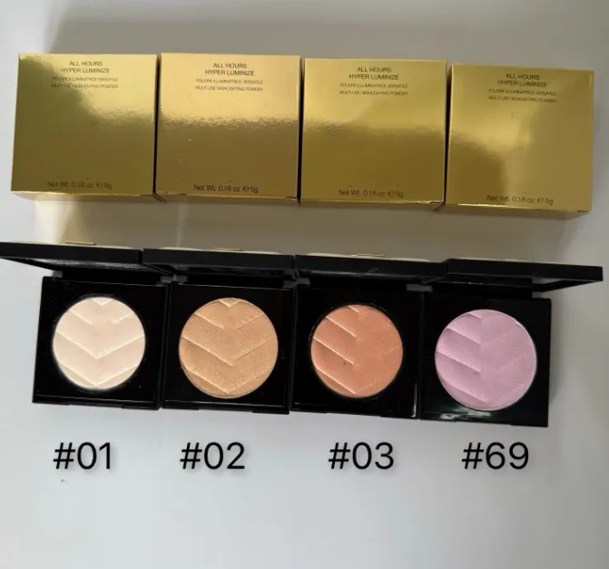 Highlighting Powder Multi-Use Matte Face Blusher 14g Waterproof Four ...