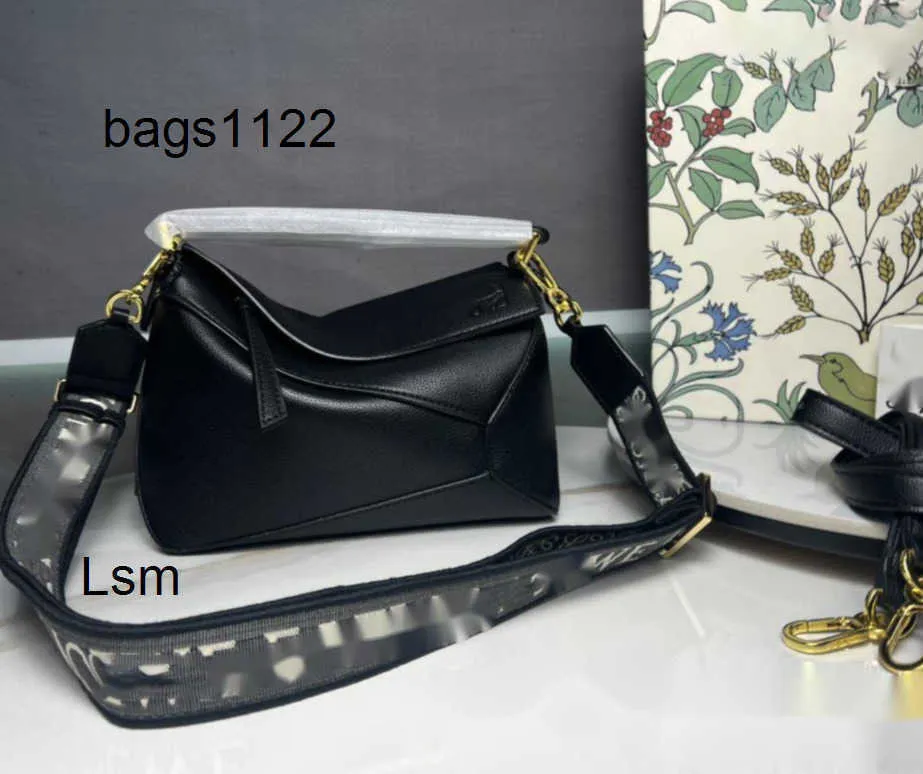 Geometric Genuine Leather Mini Pillow Shoulder Bag for Women with ...