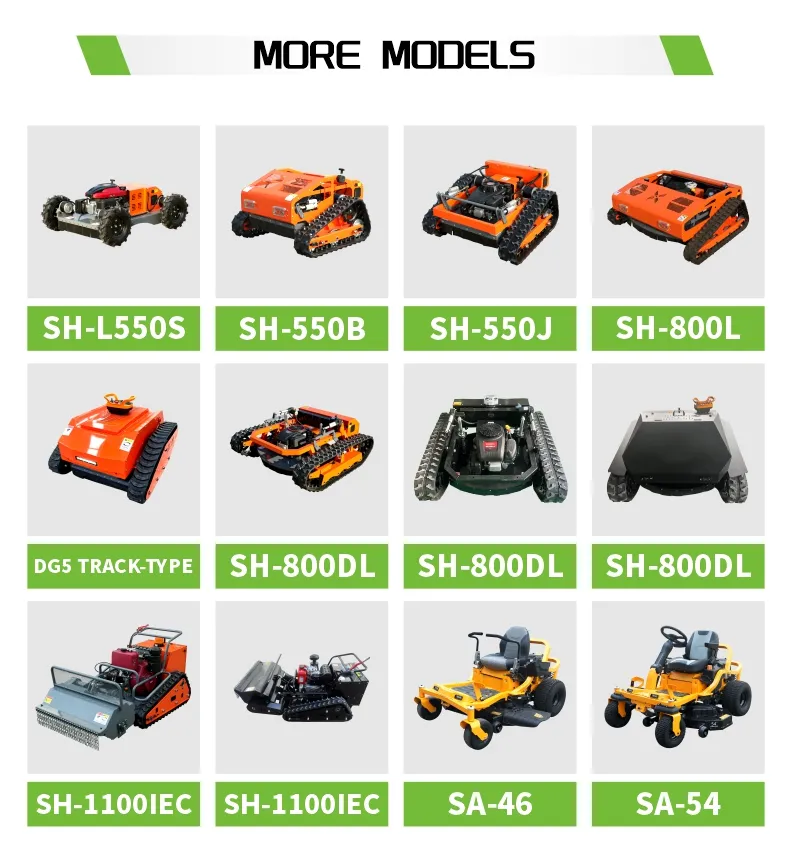 Robotic Mowers Petrol Power Type with Mulch Telescopic Handle and Steel ...