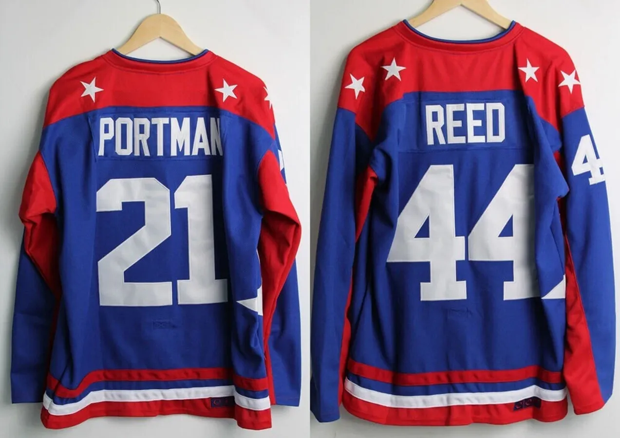 Mighty US 21 Dean Portman 44 Fulton Reed 96 Charlie Conway Men's ...