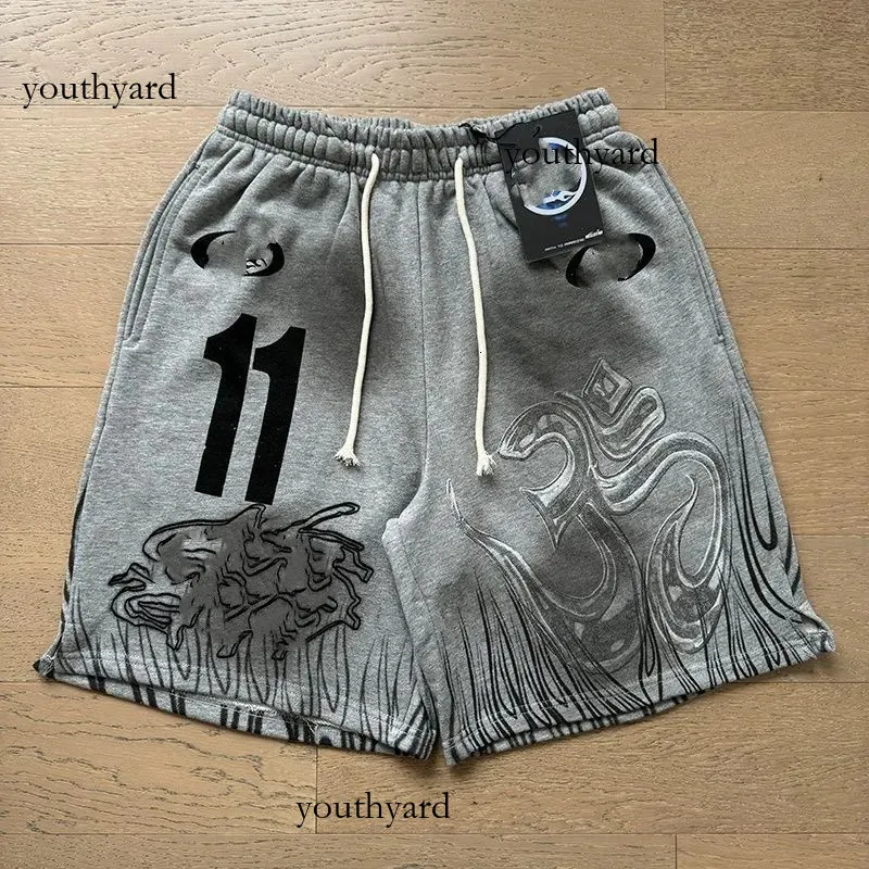 Mens Helllystarshorts Designer Swim Shorts 100% Cotton Drawstring Waist ...