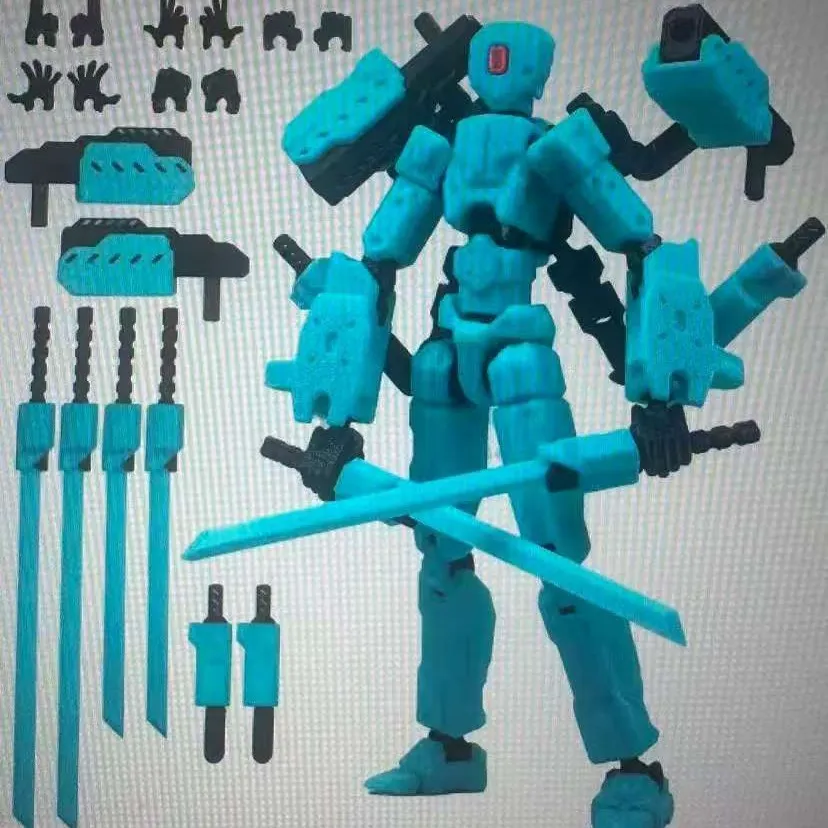 Hots 3rd Generation Poseable 3D Printed Mannequin Model Articulated ...