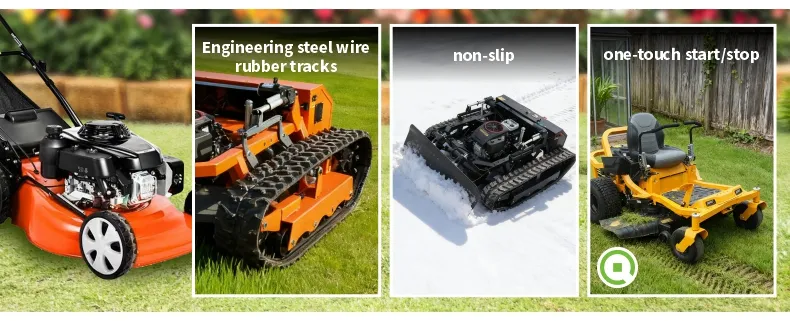 Petrol Driven Low Emission Reel Lawn Mower Tractor with 31.5 in 800 mm ...