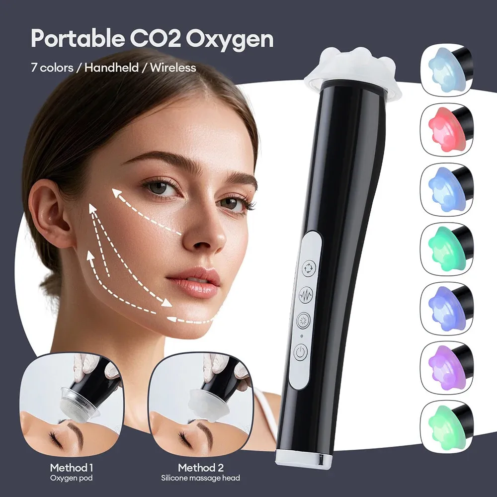 Oxygen Bubble Pen CO2 Oxygen Handheld Portable Facial Oxygen Device ...