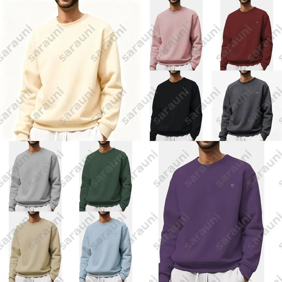 Mens Pullover Hoodie with Letter Pattern, Long Sleeve O-Neck Top ...