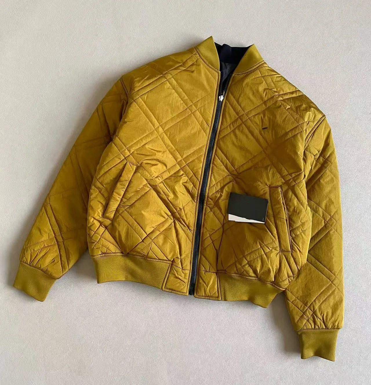 N Retro Double Sided Plaid Down Jackets Unisex Warm... From Luxelabel ...