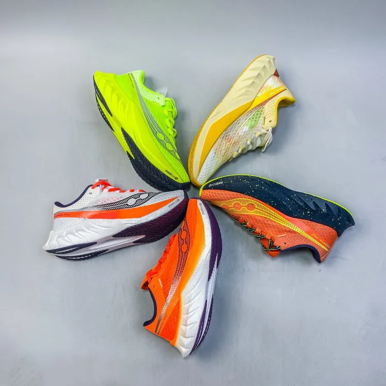 SSauconys Endorphin Pro 4 Designer Running Hoka Tennis Shoes In Citron ...