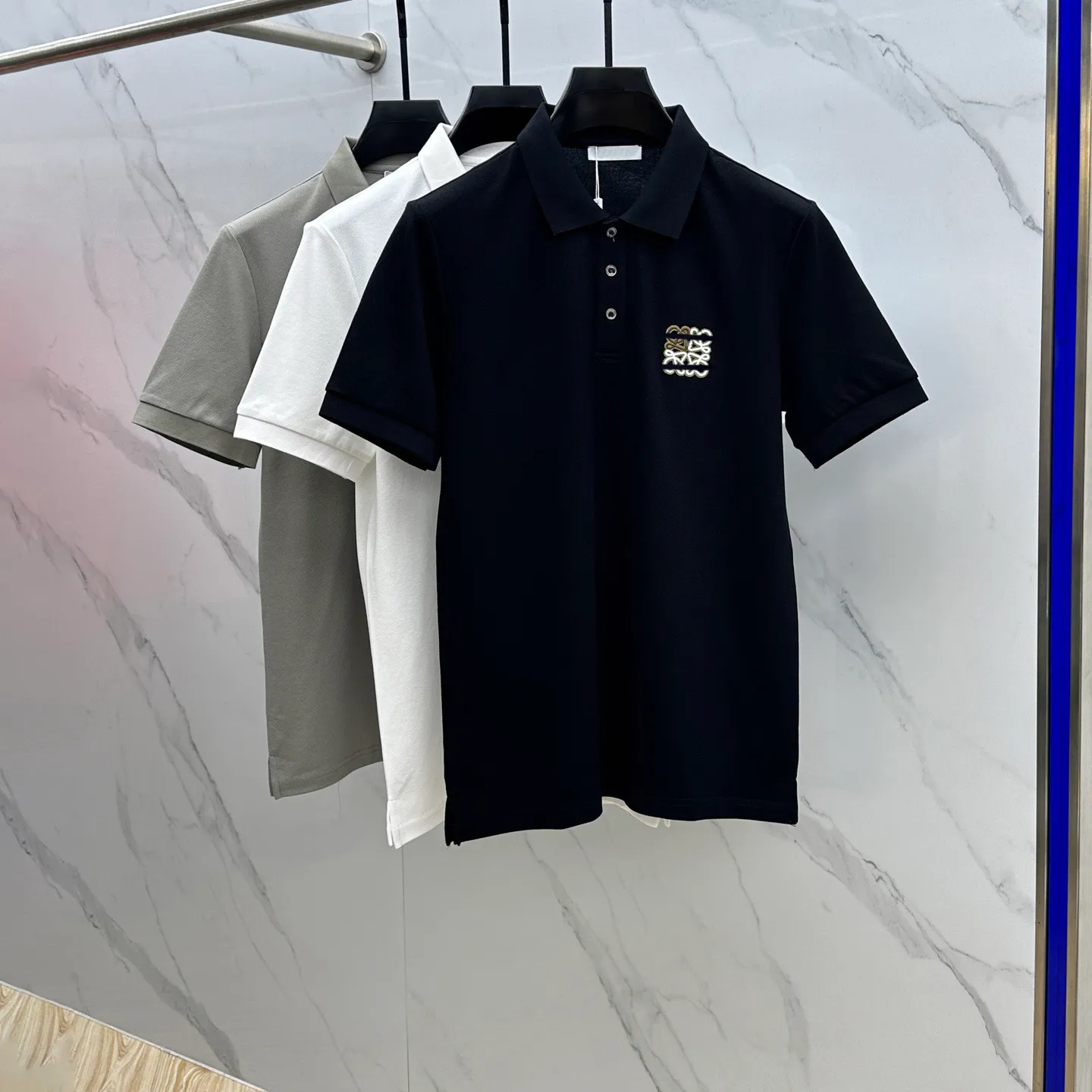 Men's Polo Shirt: High Quality Designer Tee With Chest Embroidery ...