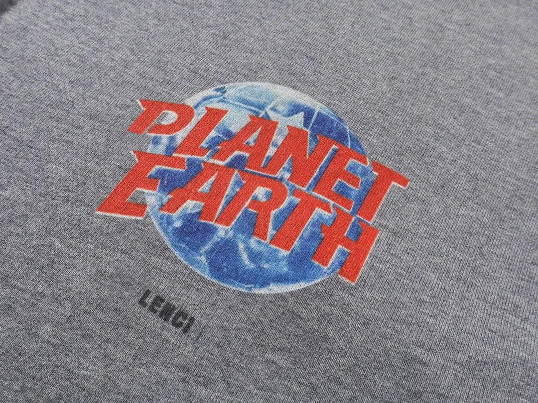 Men's Designer Earth Pattern Direct Spray Printed Zipper Cardigan ...