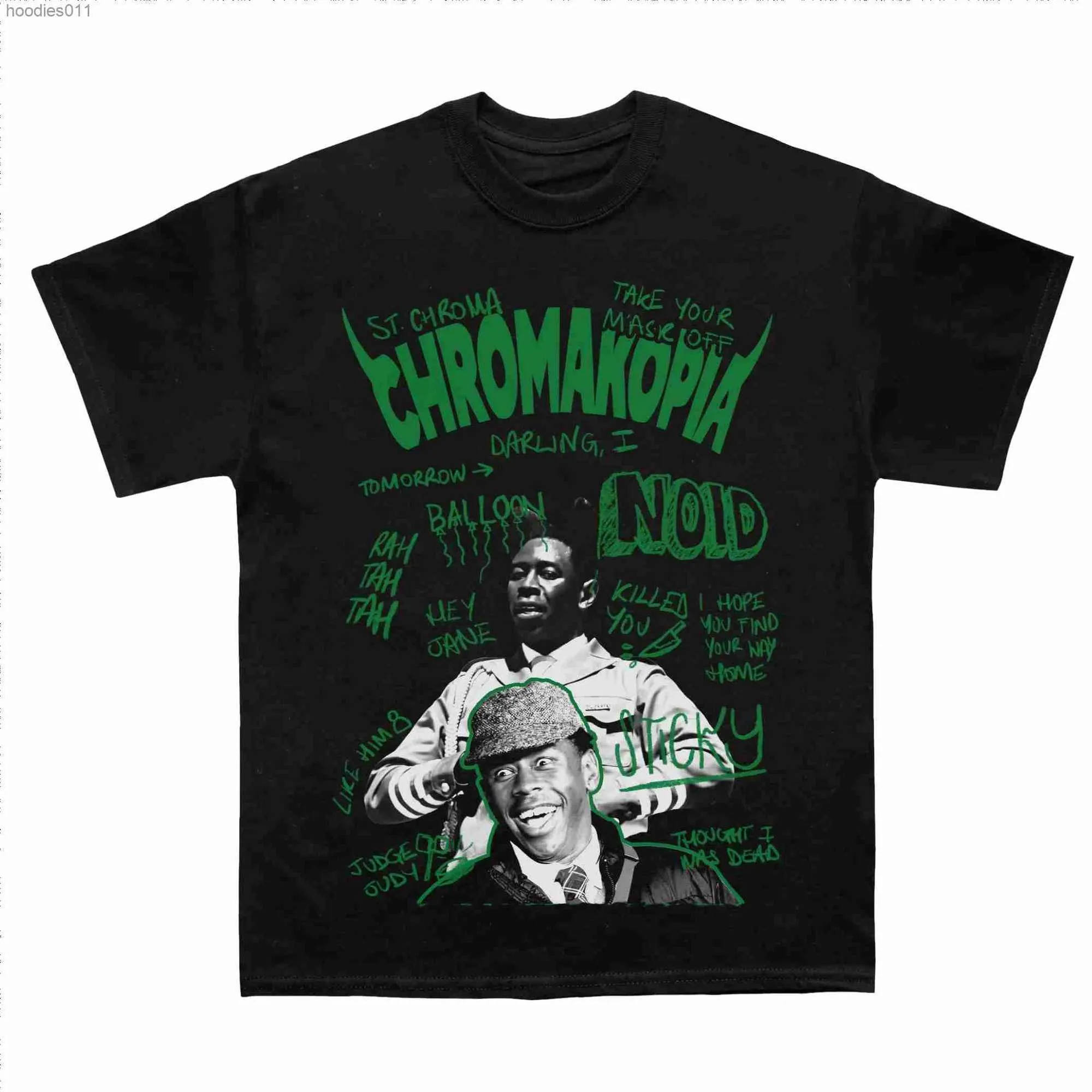 Wholesale Tyler The Creator Chromakopia Sketchbook Johnny Depp T Shirt ...