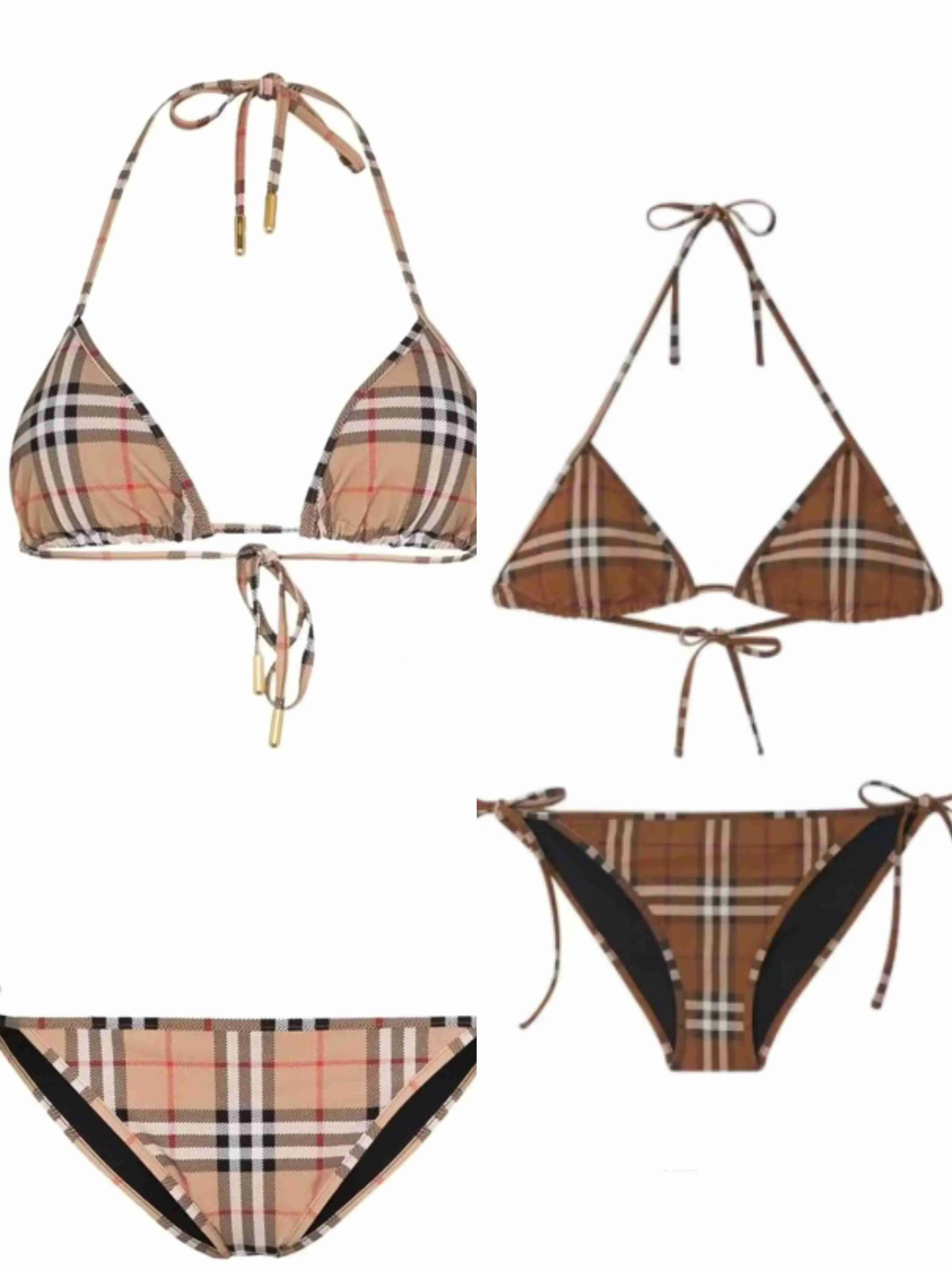 Luxury Designer Two Piece Bikini Brazilian Bikini Swimsuits With ...