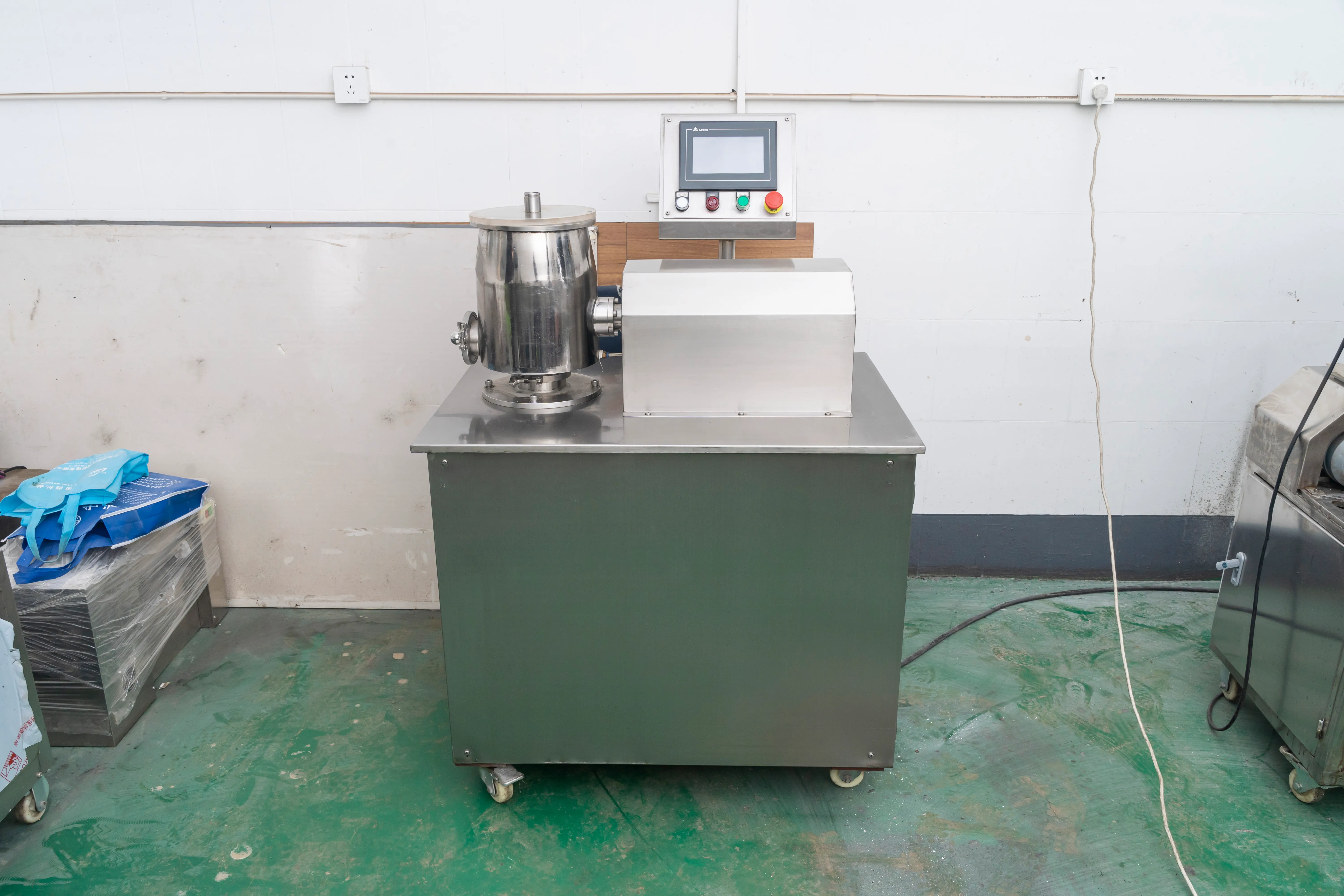 High Shear Wet Type Mixer Granulators High Speed Powder Mixing ...