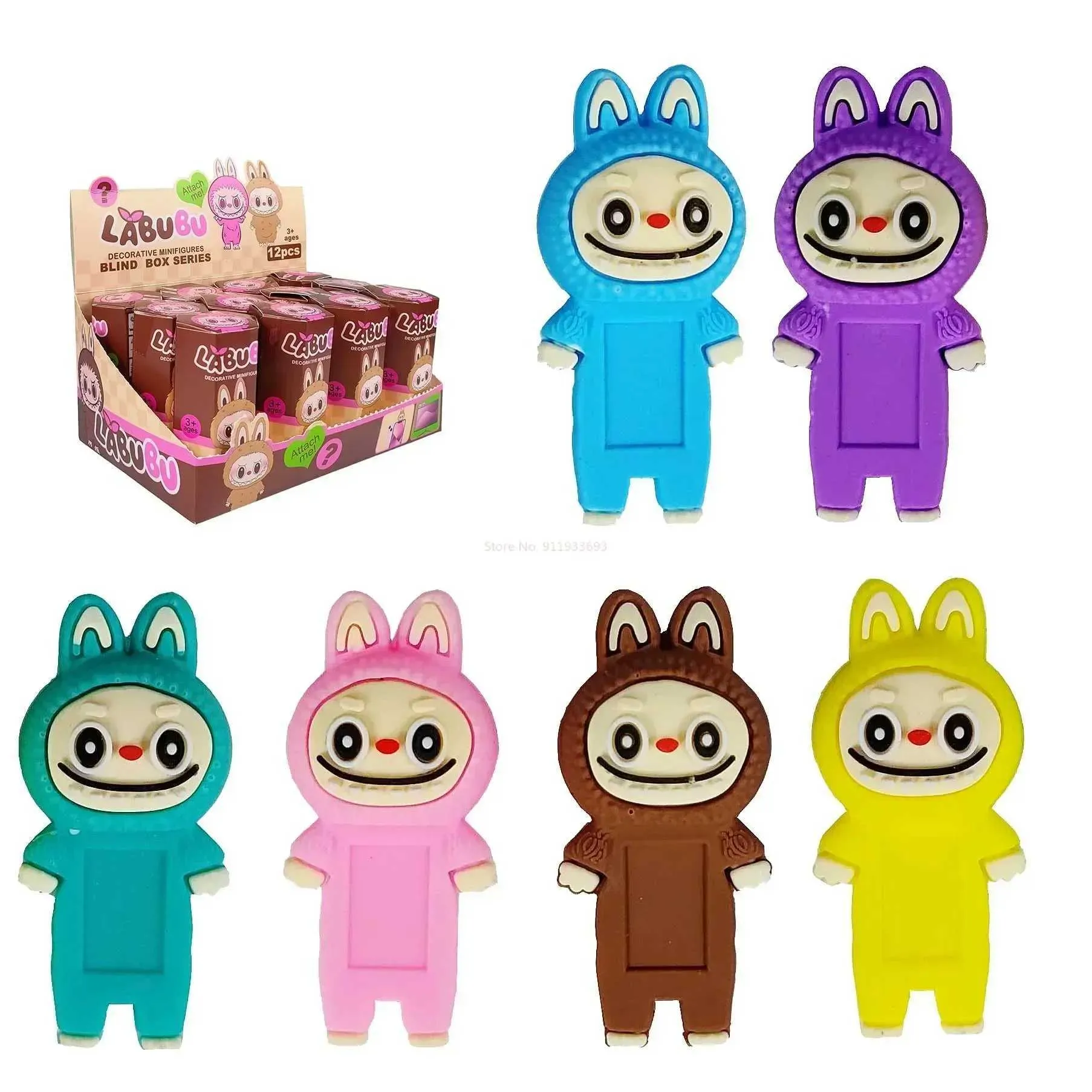 Labubu Blind Box Anime Figures Cute Model... From Freakhouse, $5.4 ...