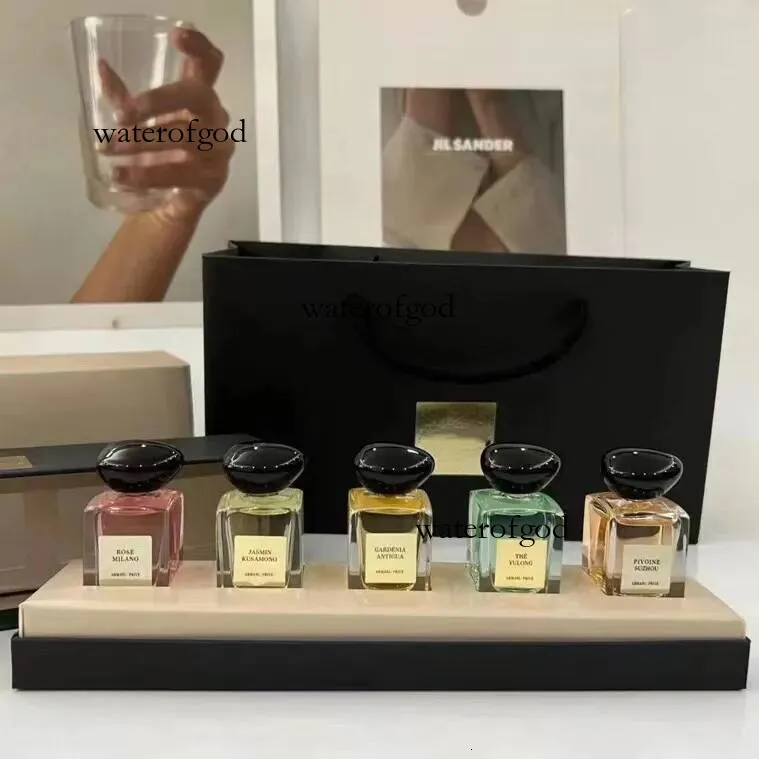 Designer Perfume Set 7.5ml 5 Pack Perfume Gift Box Jasmine Rose ...