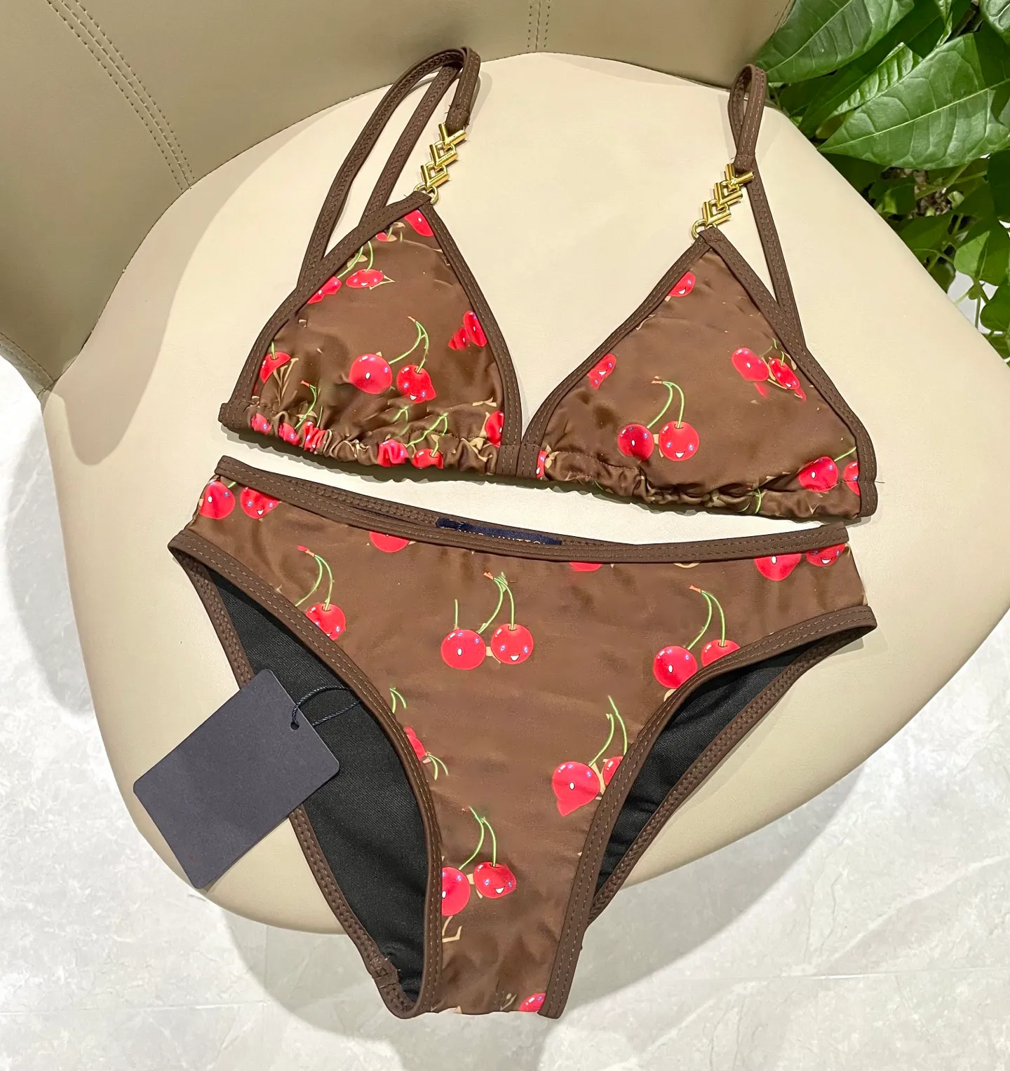 Fashion 2025 Murakami Takashi Cherry Swimsuit Set Two Piece And One ...