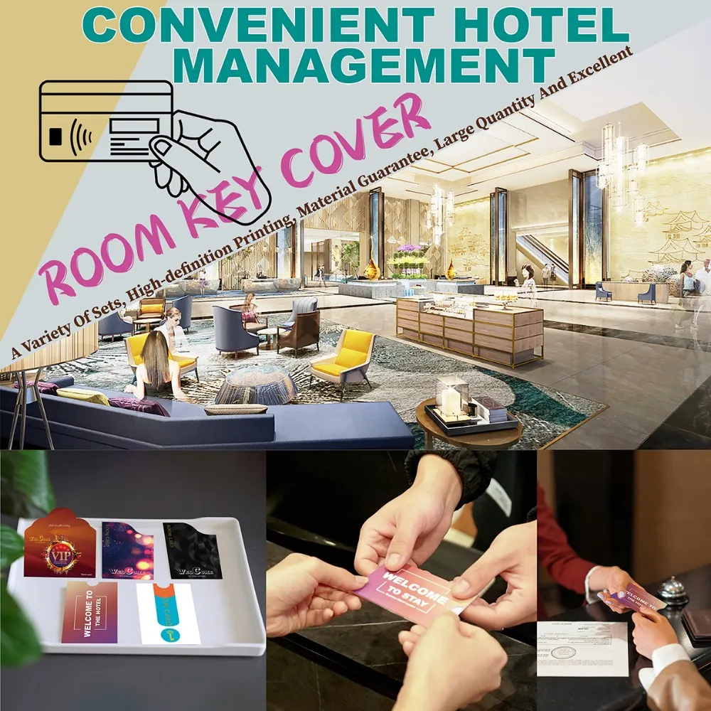 Hotel Room Key Card Sets: Envelope Card Set With Welcome Message For ...