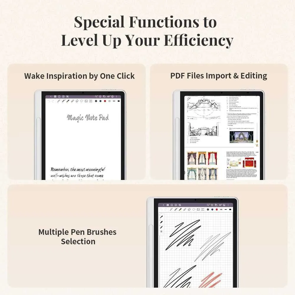 Xppen Magic Note Taking Apps Android 14 Graphic Tech73 3 In 1 Tablet ...