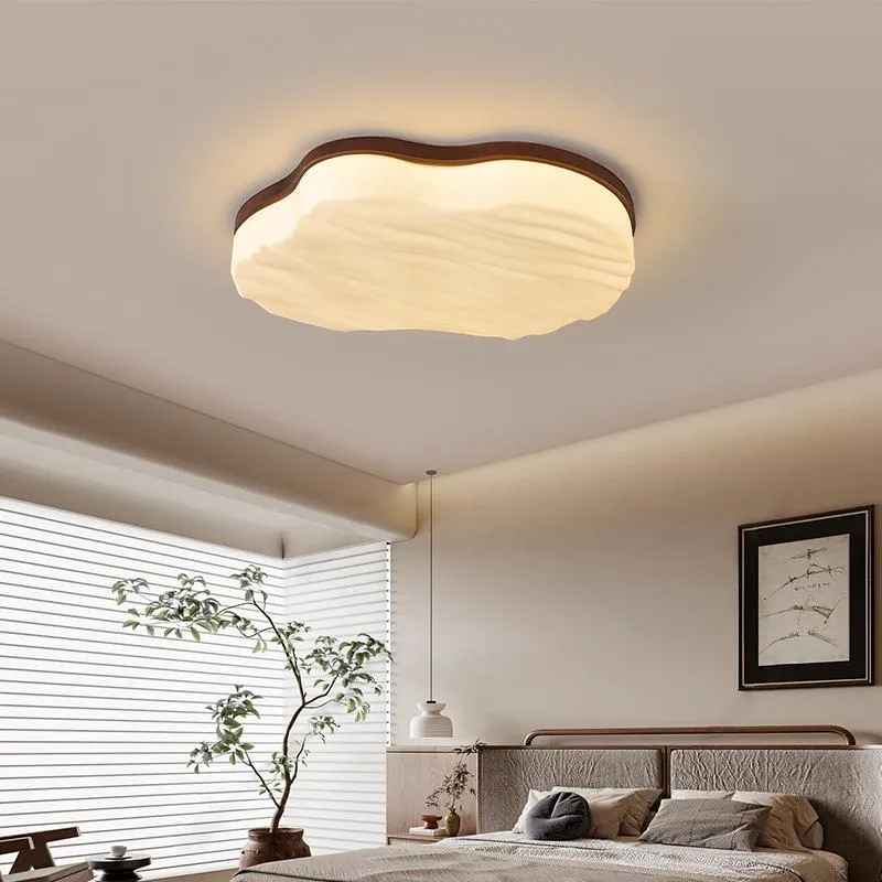 Full Spectrum LED Walnut Pendant Lamp Solid Wood... From Cmzm2005, $94. ...