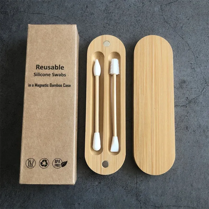 Biodegradable Cotton Swabs Bamboo Silicone Reusable... From Diao07, $11 ...