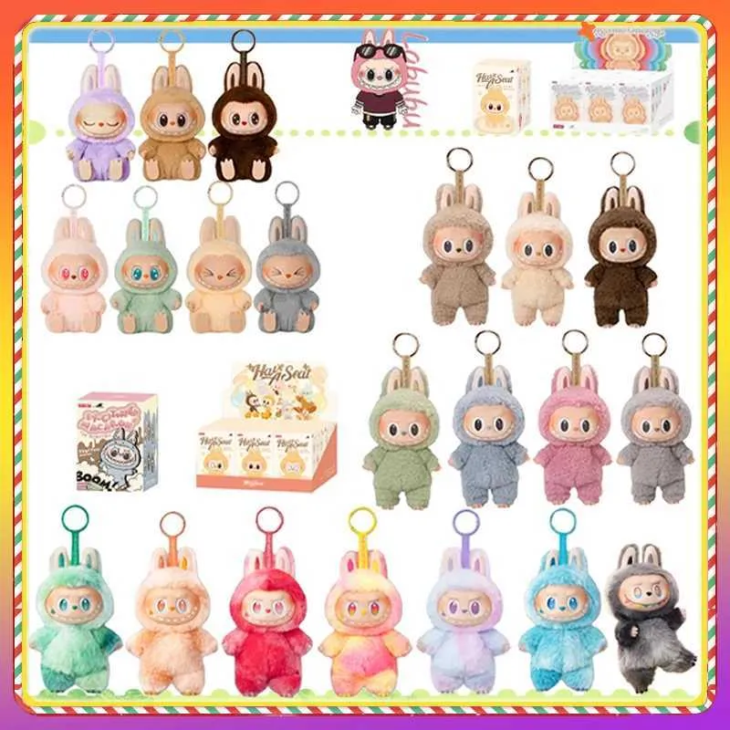 For Labubu V3 Big Into Energy Blind Box Backpack Decorated Macaron ...