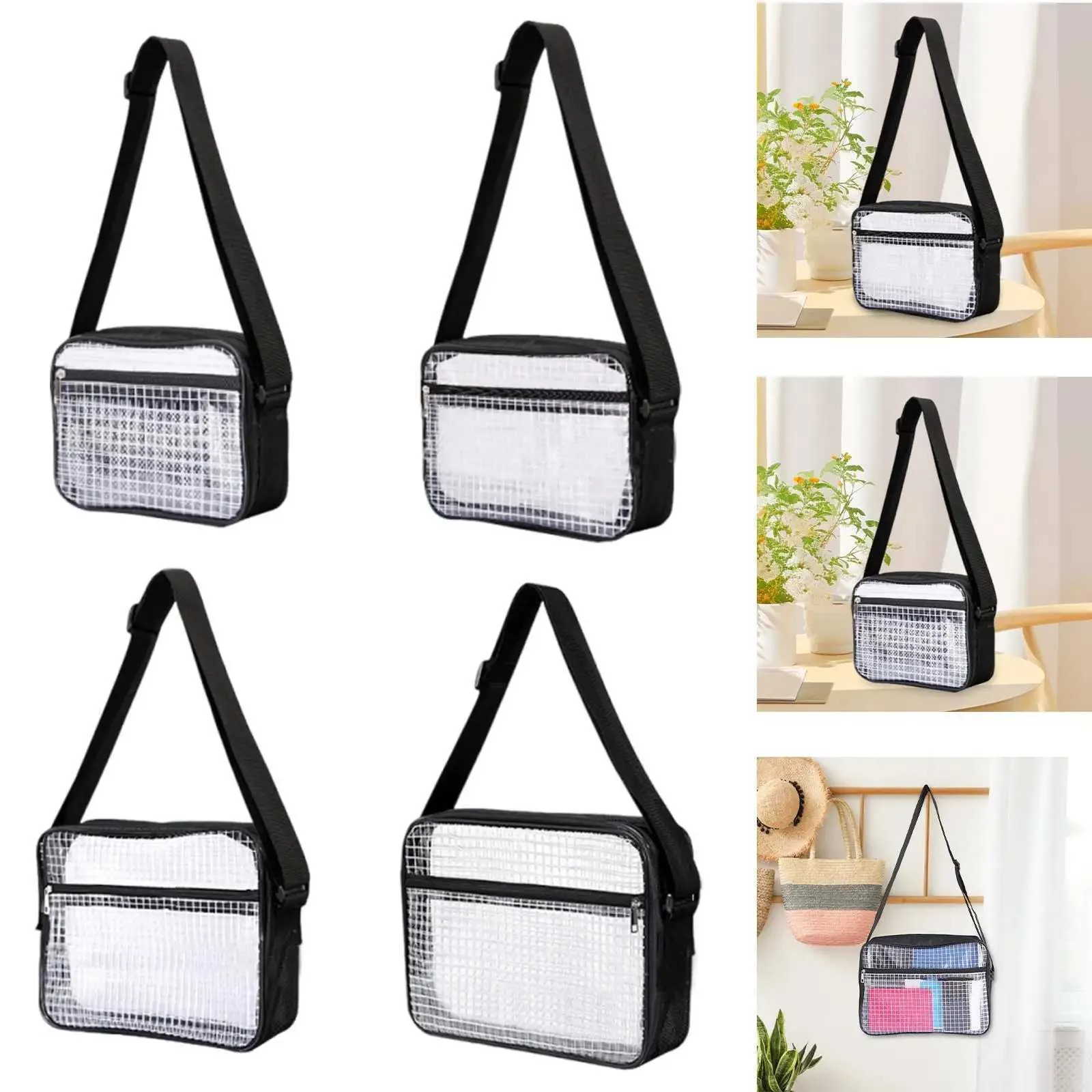 Clear Crossbody Bag Transparent Stadium Bag For Concerts, Hiking, And ...