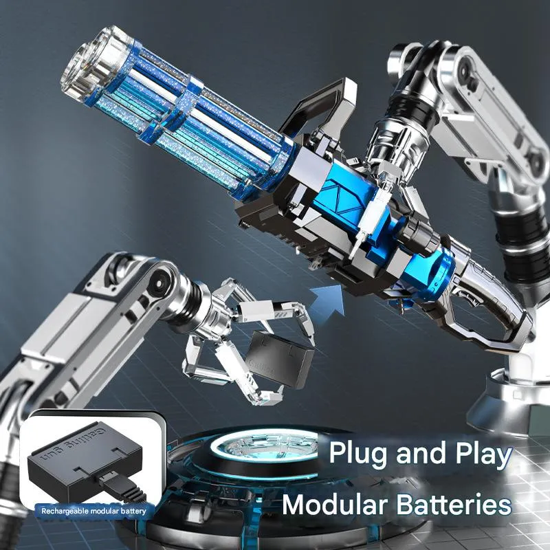 High Voltage Electric Tube Gatling Water Gun Toy... From Plushfantasy52 ...