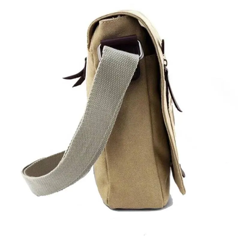 New Fashion Cartoon Print Canvas Crossbody Handbag for Women and Men ...