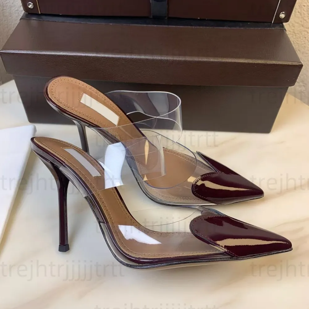 DHgate.com:Elegant Pointed Toe Stiletto Mules: Women's High Heel Dress ...