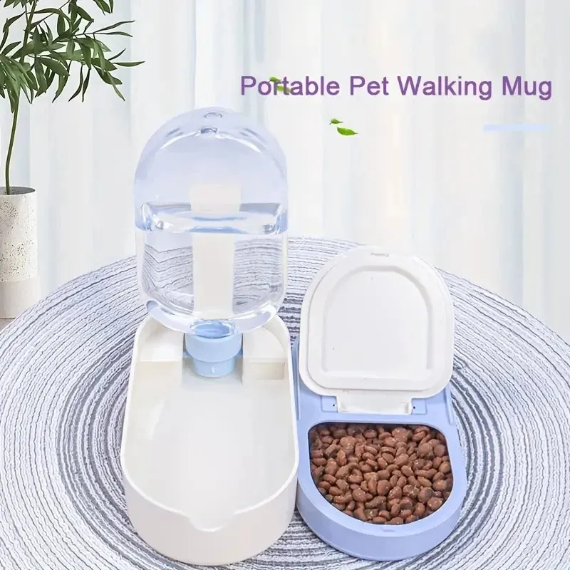 Travel Ready Portable Primo Dog Water Dispenser And Food Container For ...