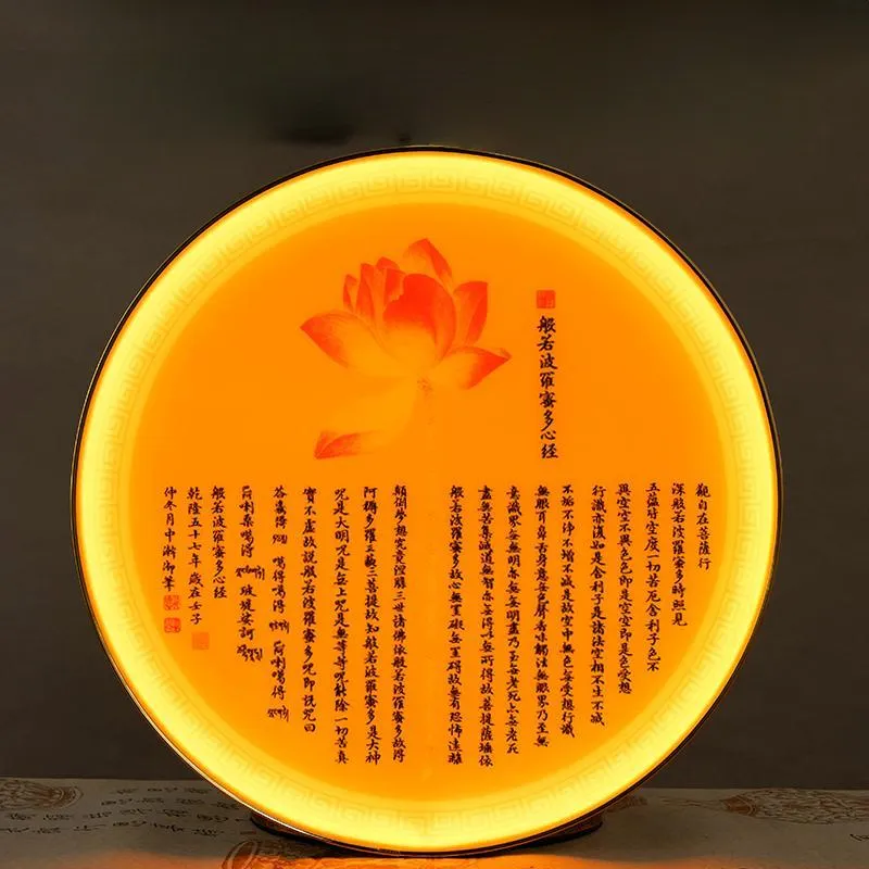 Circular LED Background Light For Buddha Statue Home Altar & Buddhist ...