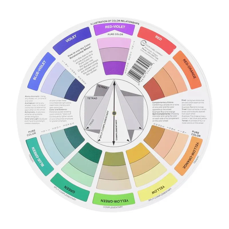 Professional Color Matching Wheel Tattoo & Nail... From Dh911256299 ...