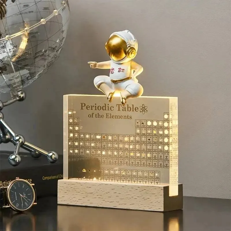 Periodic Table Of Elements USB Light Wooden Base... From ...