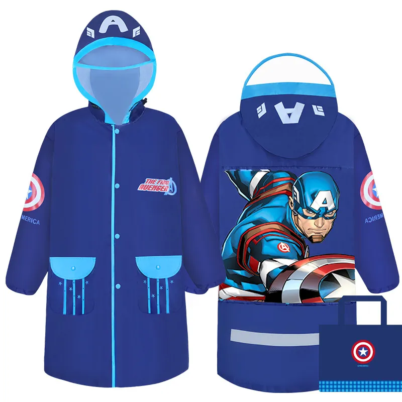 Children's Raincoat Boy's Zipper Raincoat Primary School Raincoat ...