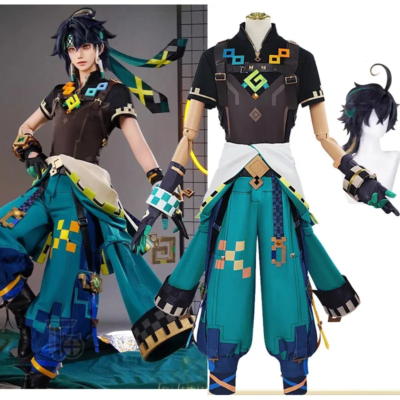 ♦ DHgate Character Cosplay Costume Set With Wig, Anime Uniform For ...