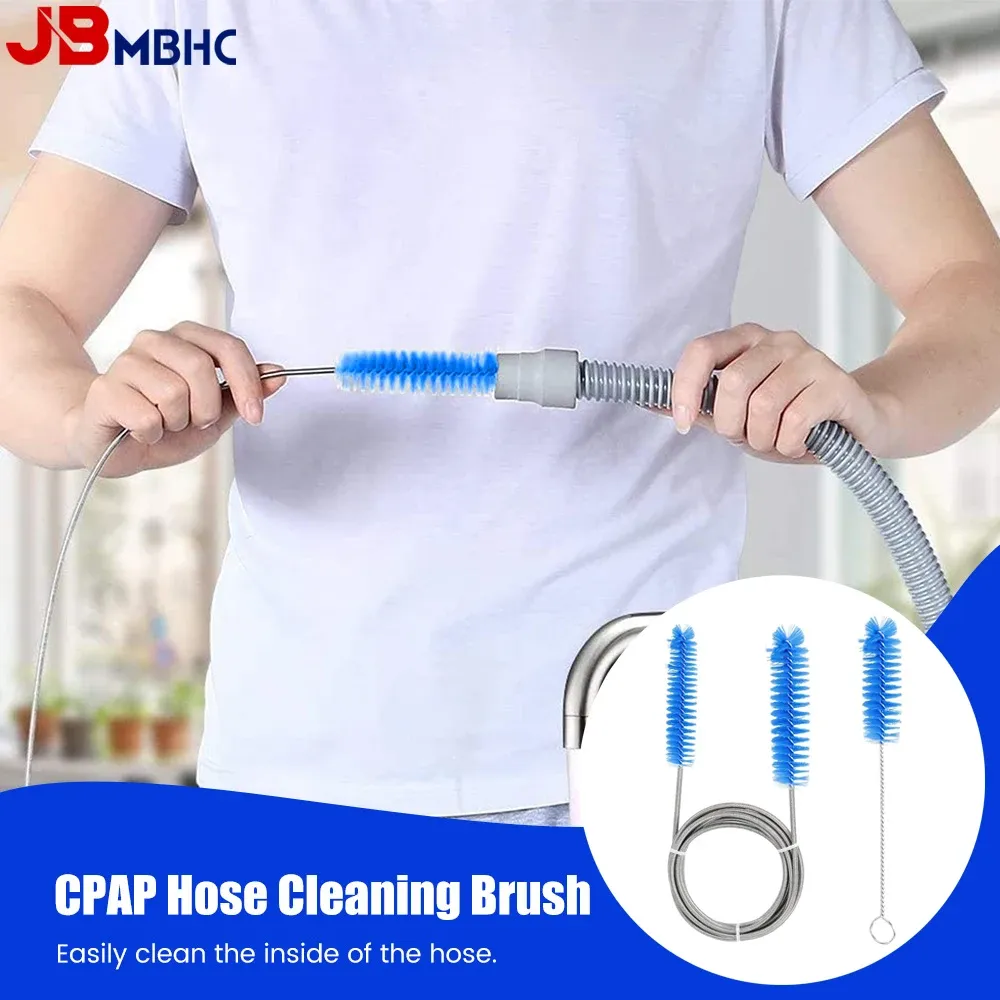 Universal CPAP Tubes And Masks Cleaner Stainless Steel Wire Brush For ...