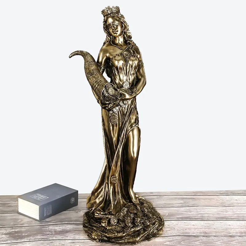 European Style Greek Goddess Of Wealth Statue Lucky... From Dh4402004 ...