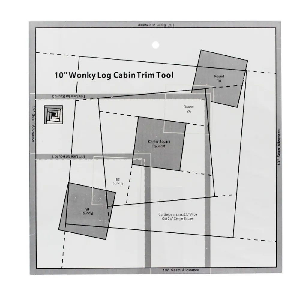 Log Cabin Quilt Ruler Log Cabin Quilt Ruler... From Dh4402004, $16.06 ...