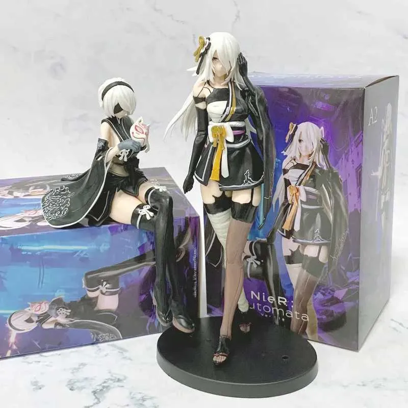 NieR Automata Linkage Series 2B & A2 PVC Action... From Peekskill, $10. ...