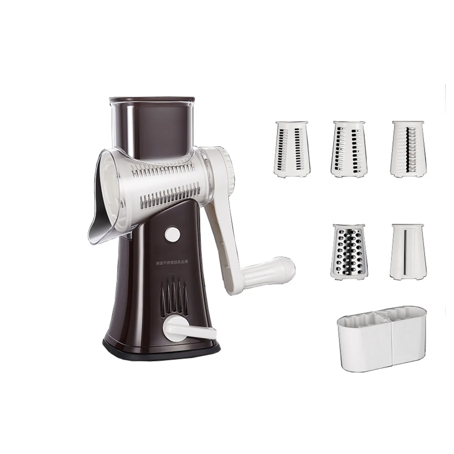 Hand Rotary Vegetable Cutter, Potato Slicer And Onion Chopper Energy ...