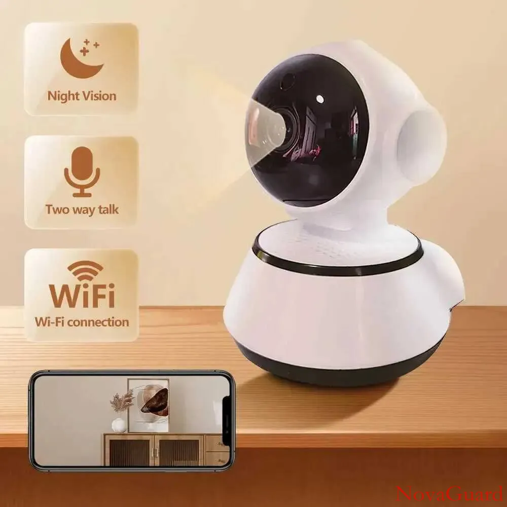 Wireless IP Camera For Home Surveillance: HD Cloud Security Camera With Auto Tracking From ...
