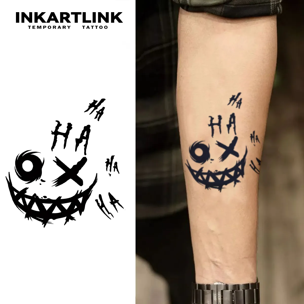 Smiley Face Temporary Tattoos Waterproof... From Dh1100285003, $24.67 ...