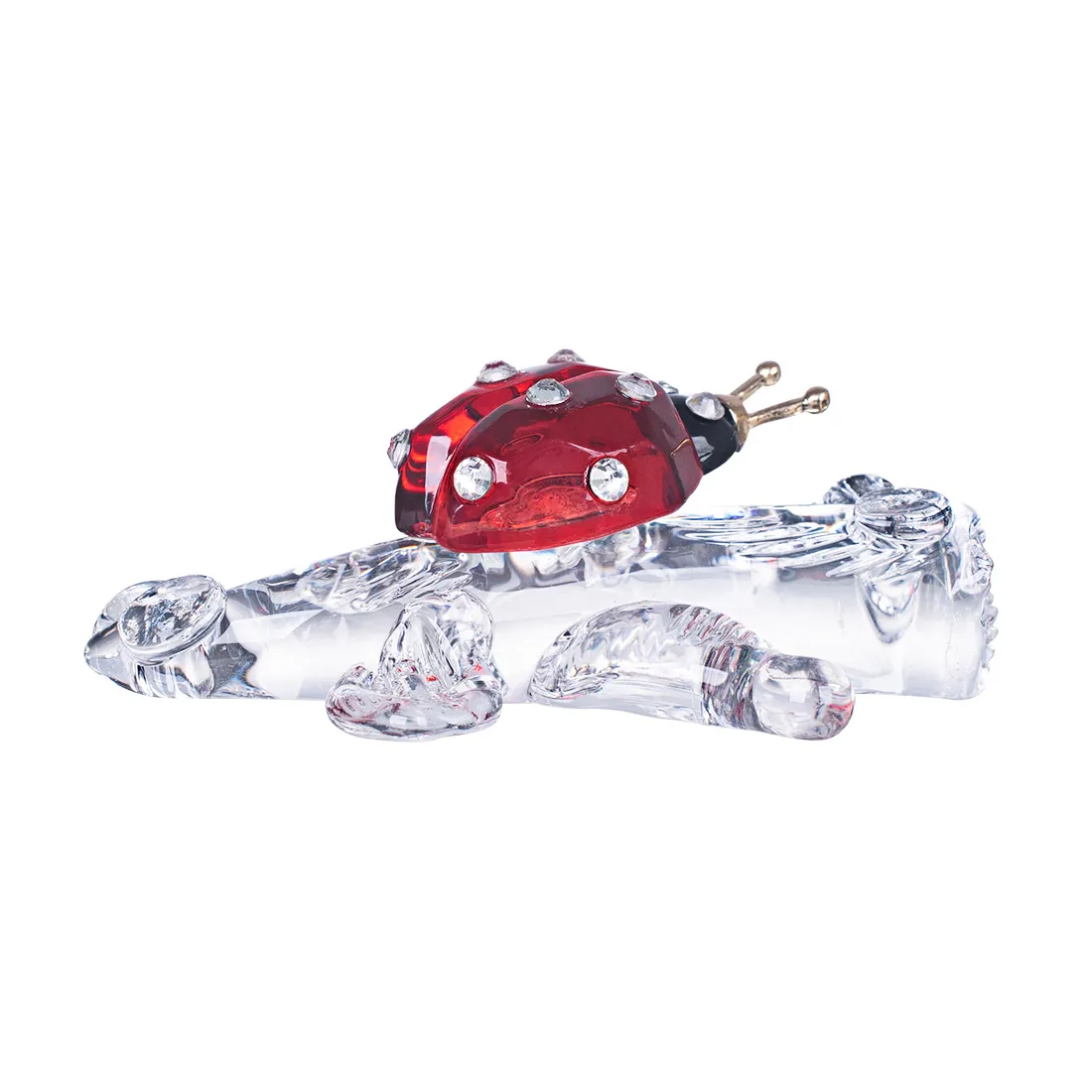 Red Crystal Ladybug Figurines Glass Animal... From Dhmallqueen, $27.14 ...