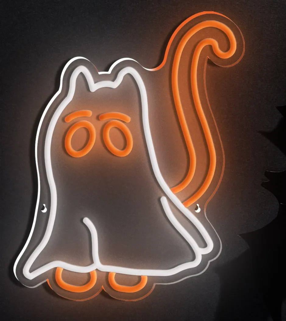 Styling Cat Acrylic LED Neon Light, Whimsical Accent... From ...
