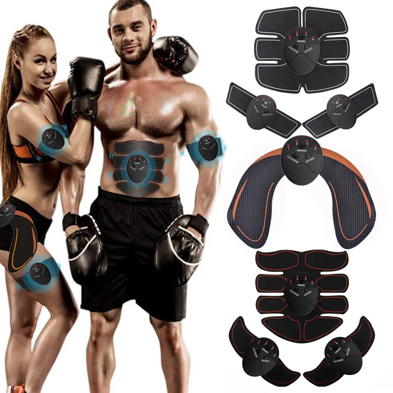 Wireless Electric Muscle Stimulator For Abdominal Training And Full ...
