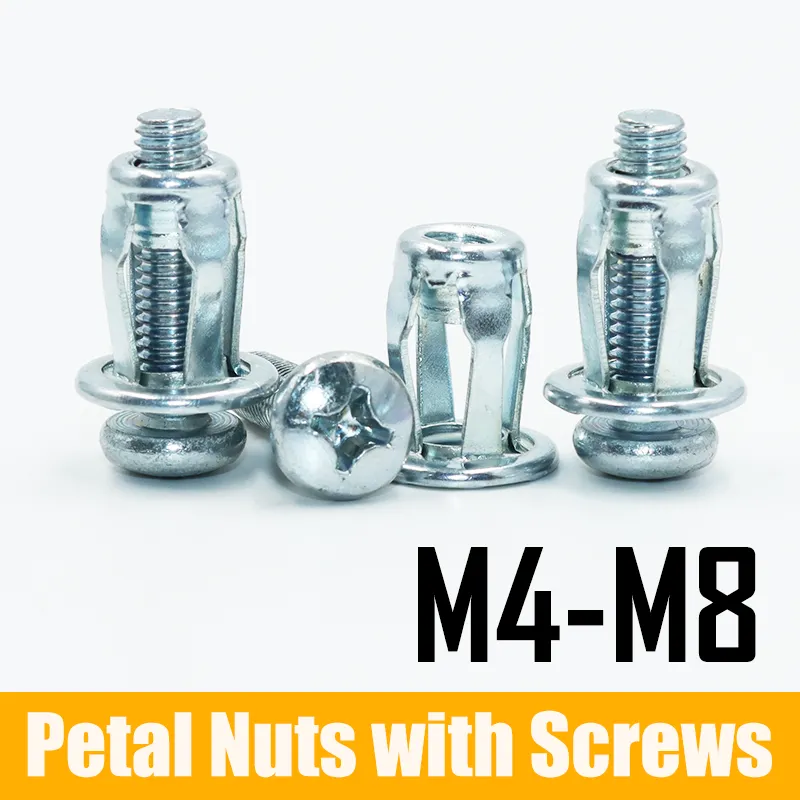 Petal Shape Rivet Nuts Metal Expansion Rivetnut Panel Screws For ...