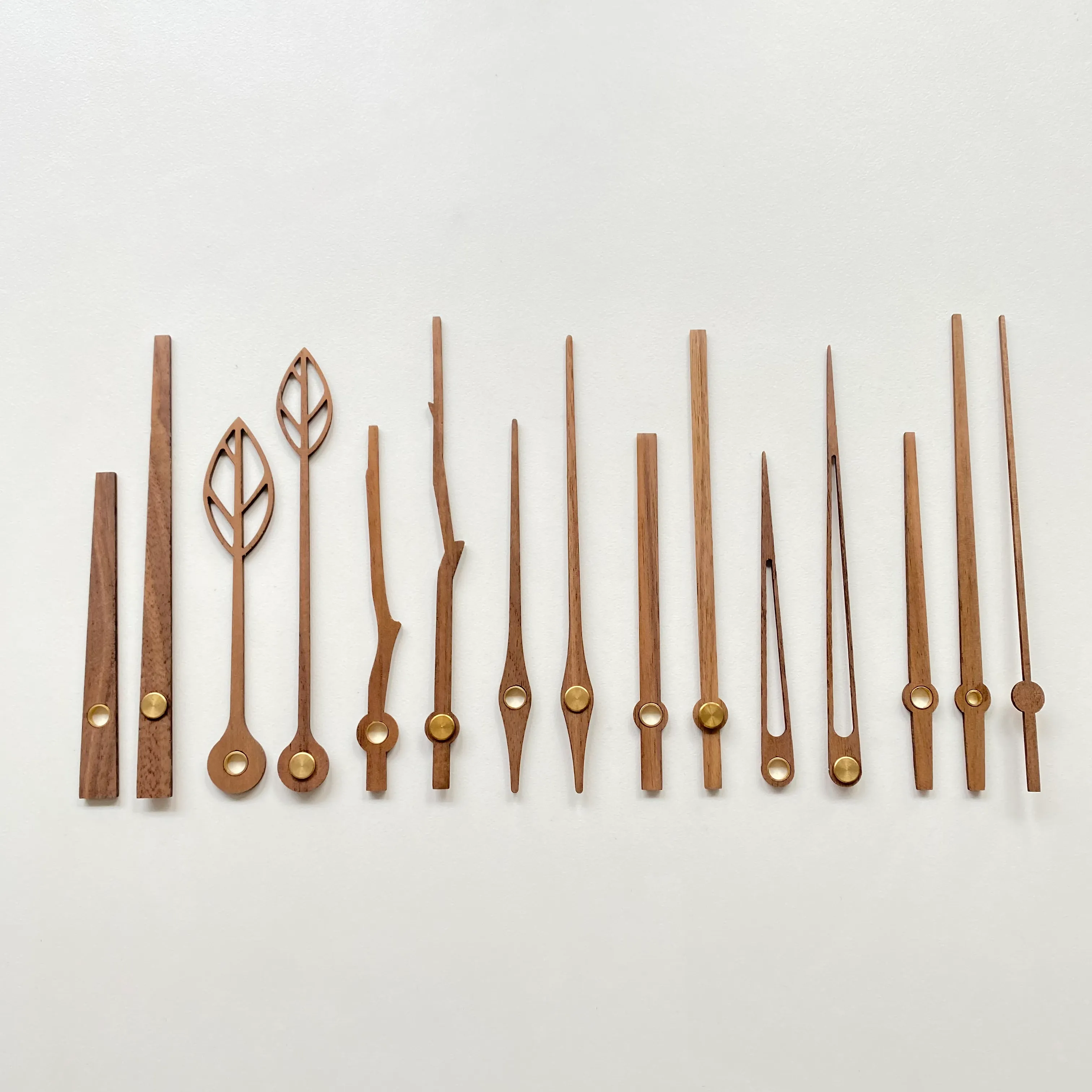 Wooden Wall Clock Hands 12 Inch DIY Large Clock Pointer Set Hour ...