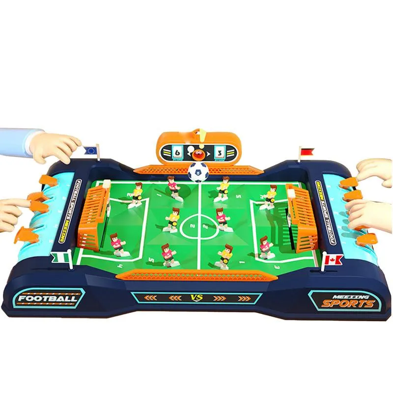 Table Football Machine With Score Counter Two Player Desk Soccer Game ...